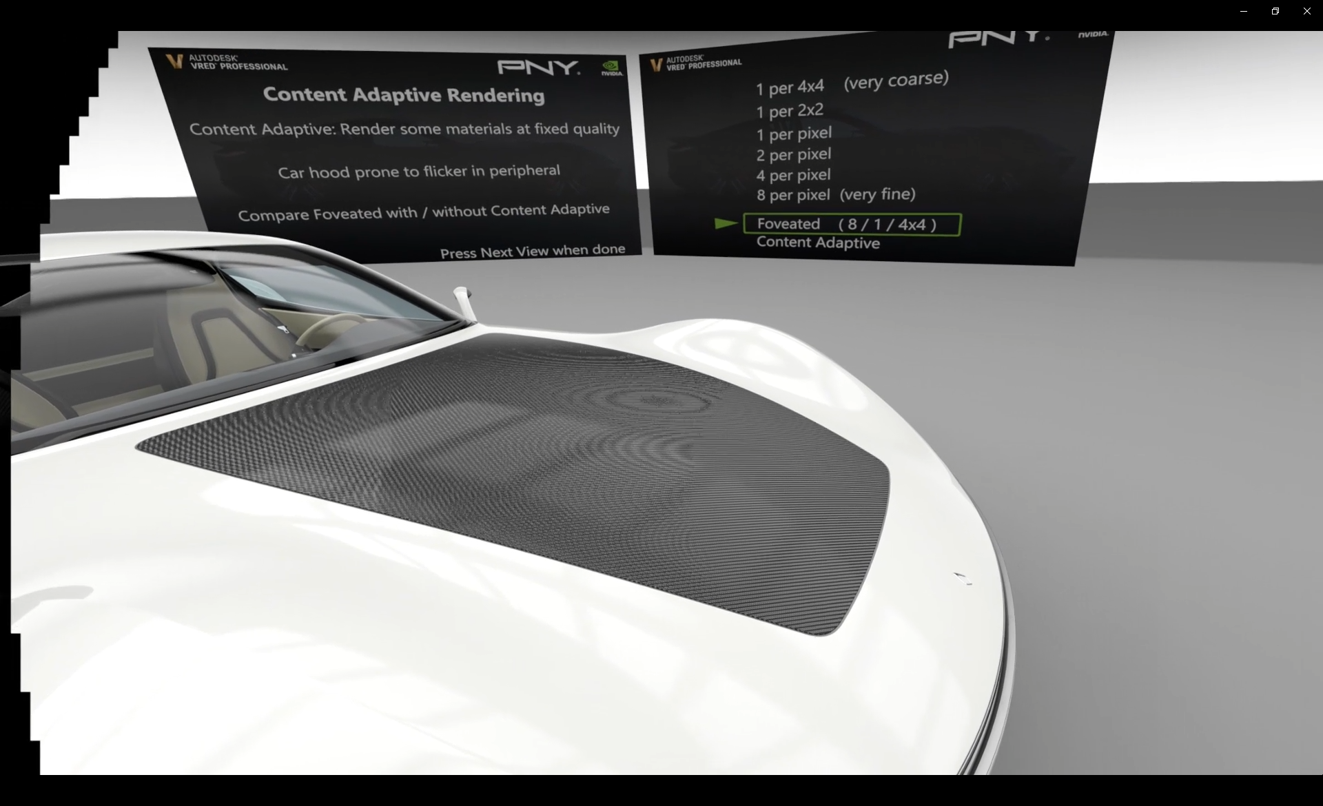 NVIDIA Variable Rate Shading Demonstrated in Autodesk VRED | NVIDIA ...