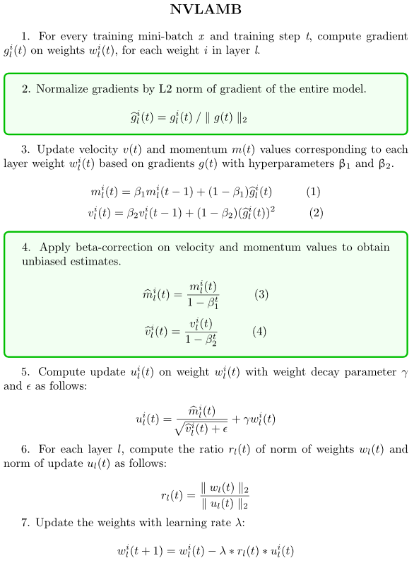 Pretraining BERT with Layer-wise Adaptive Learning Rates | NVIDIA ...