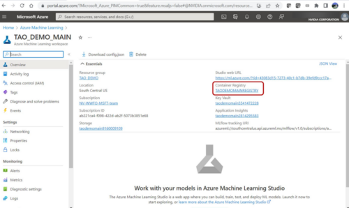 Creating Custom Ai Models Using Nvidia Tao Toolkit With Azure Machine Learning Nvidia