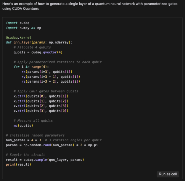Leverage Ai Coding Assistants To Develop Quantum Applications At Scale With Nvidia Cuda Q
