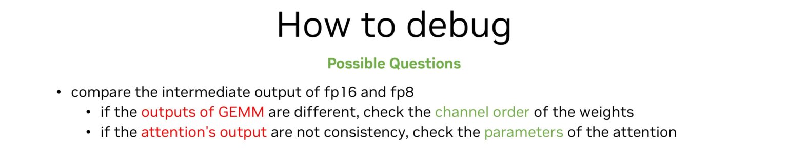 TensorRT-LLM 低精度推理优化：从速度和精度角度的 FP8 vs INT8 的全面解析 - NVIDIA 技术博客